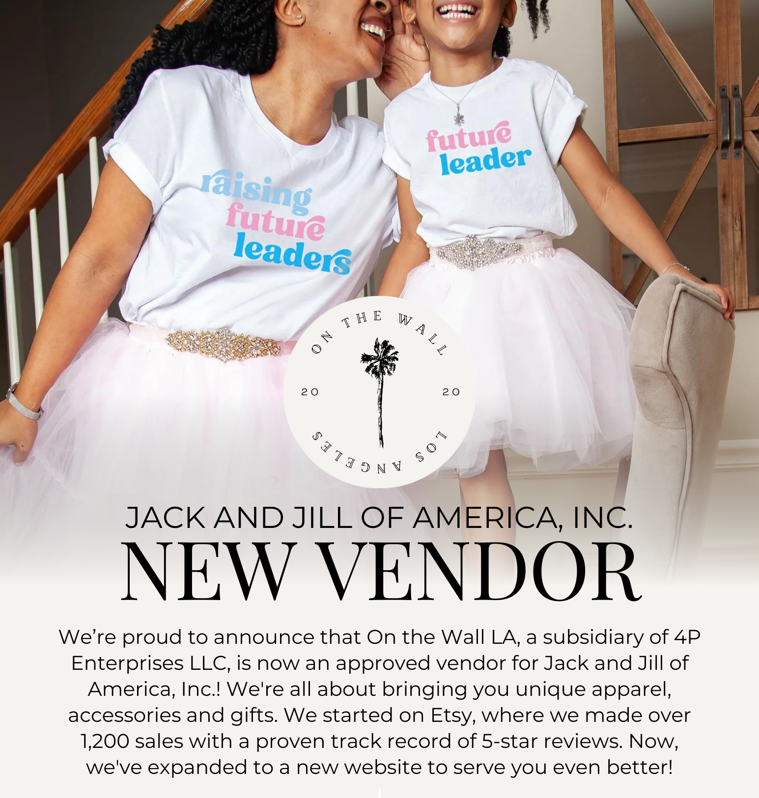 We Are Now A Jack and Jill Approved Vendor! – On the Wall LA